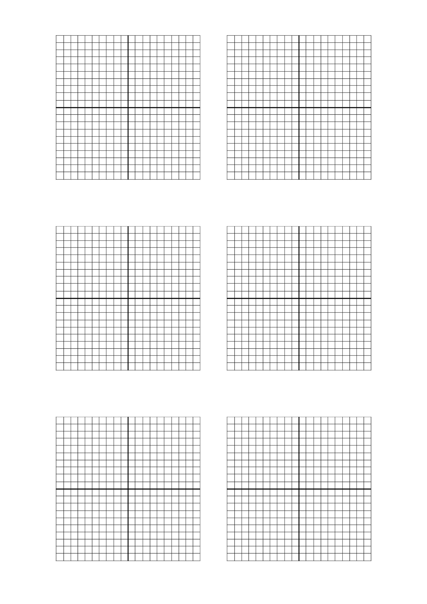 Coordinate Grid Printable