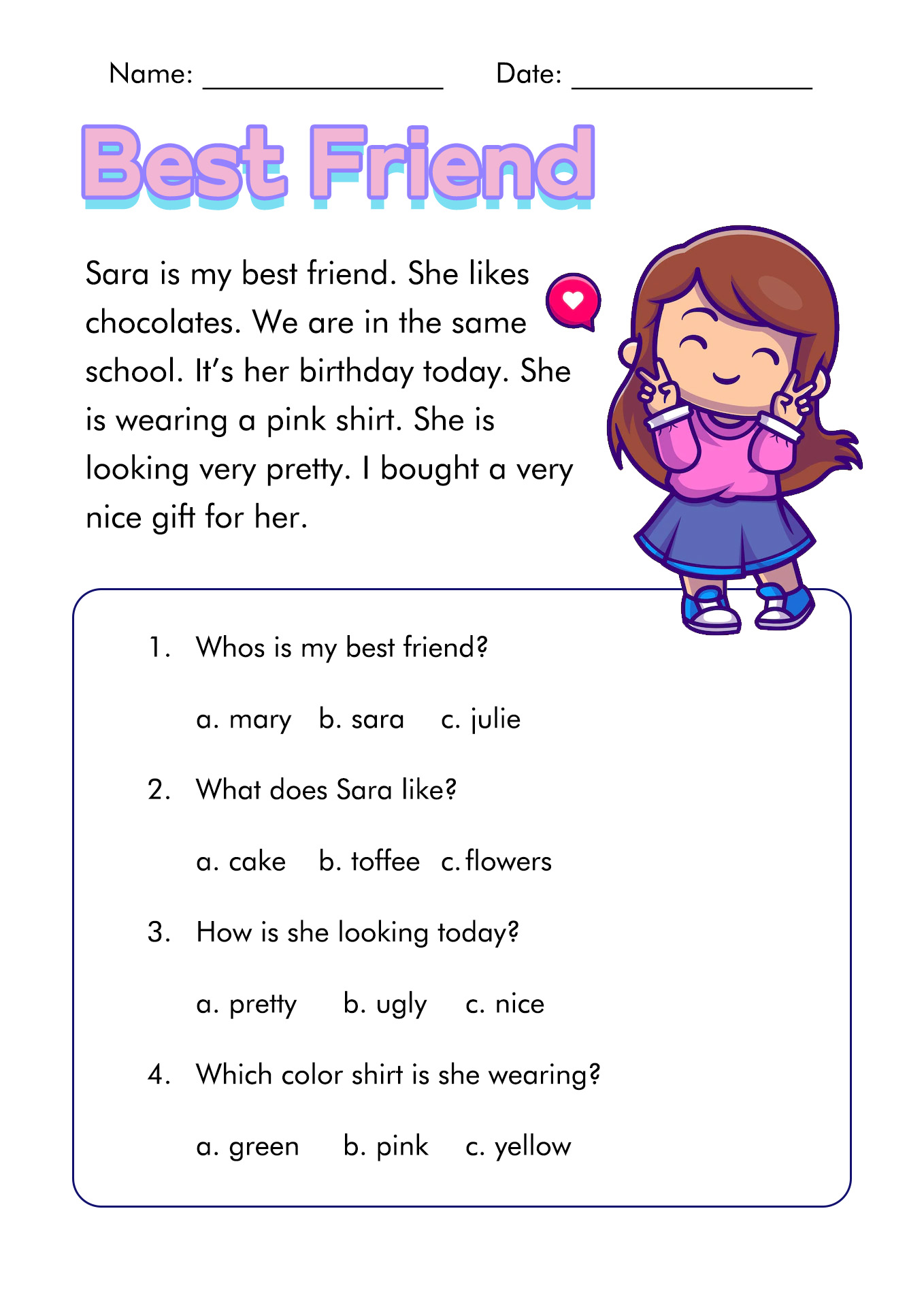 Short Stories For 3rd Graders