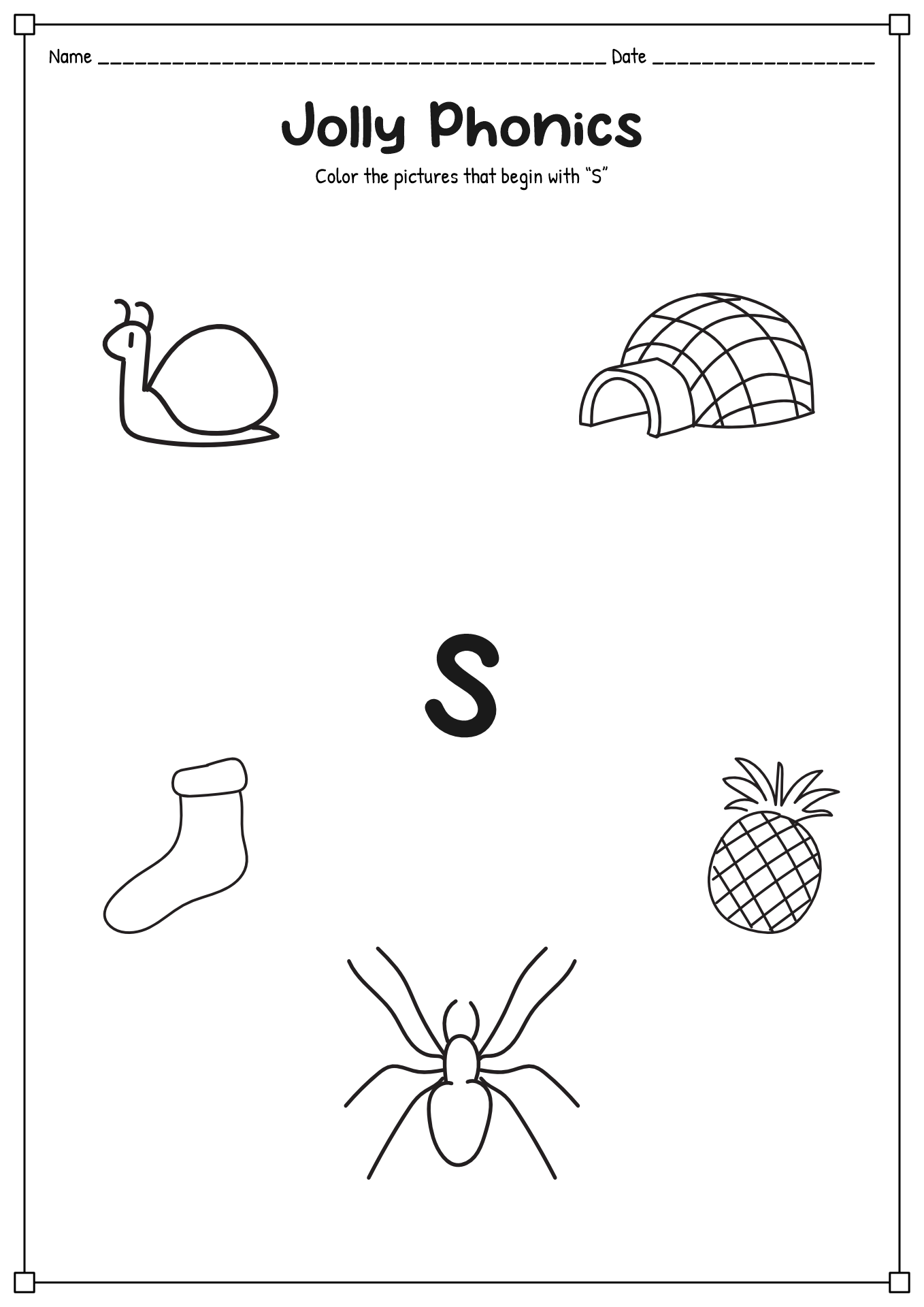 16 Best Images Of Jolly Phonics Letter S Worksheet Jolly Phonics S 16 Best Images Of Jolly Phonics Letter S Worksheet Jolly Phonics S