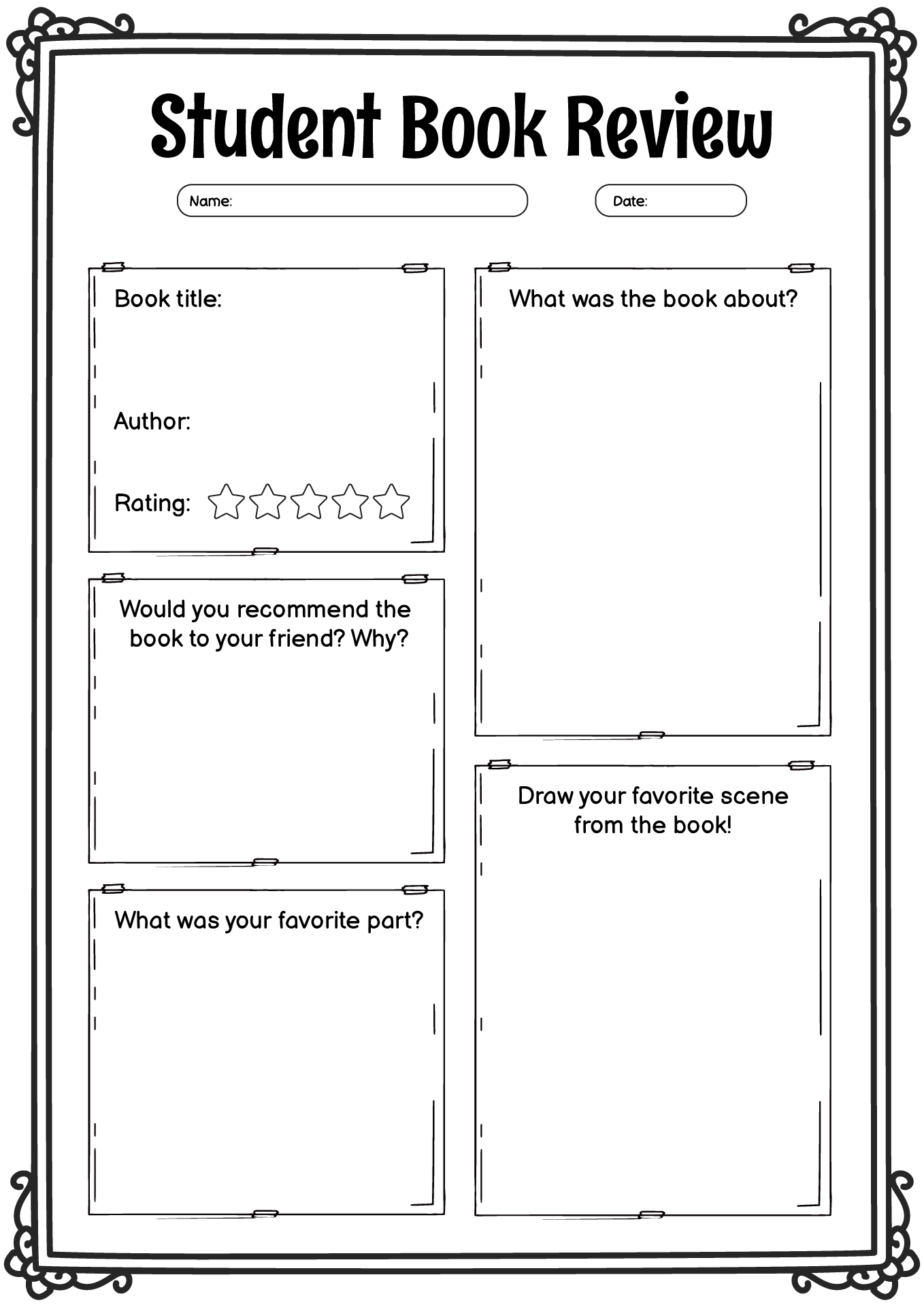 10 Best Images Of Writing Chapter Summary Worksheet Book Summaries 
