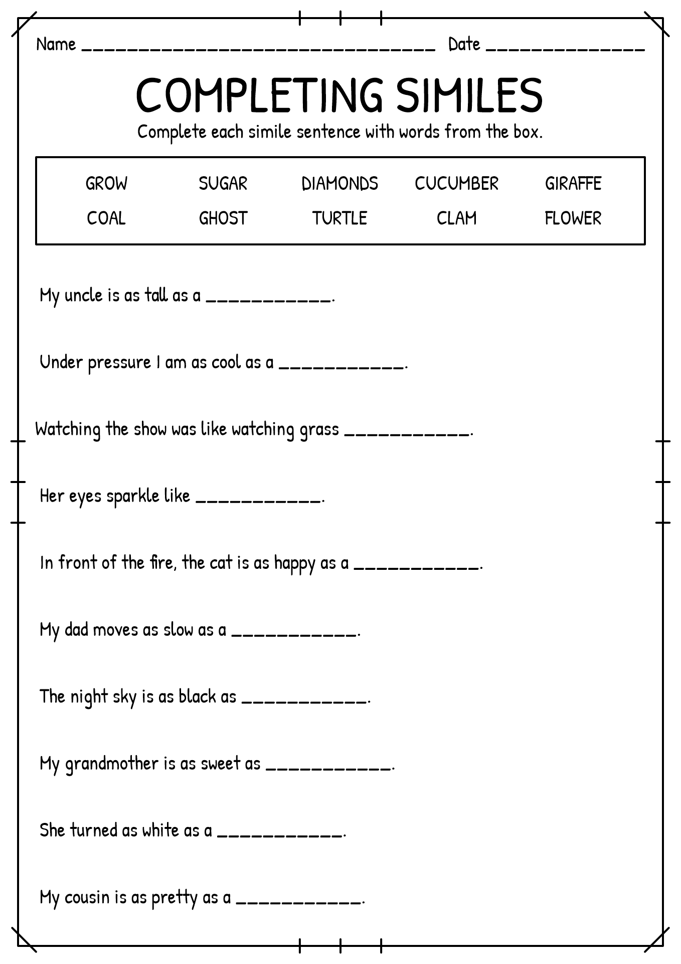 17 Best Images Of Matching Worksheet Template PDF Vocabulary Matching