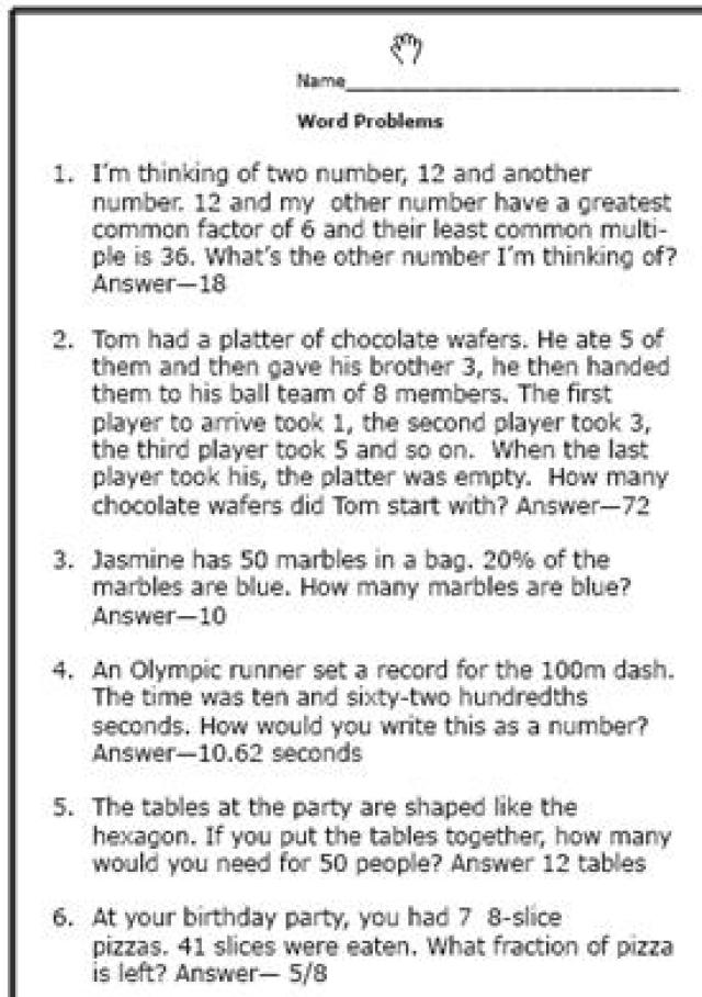 14 Best Images of Science Problem Solving Worksheets - 6th Grade Math ... 14 Best Images of Science Problem Solving Worksheets - 6th Grade Math ...