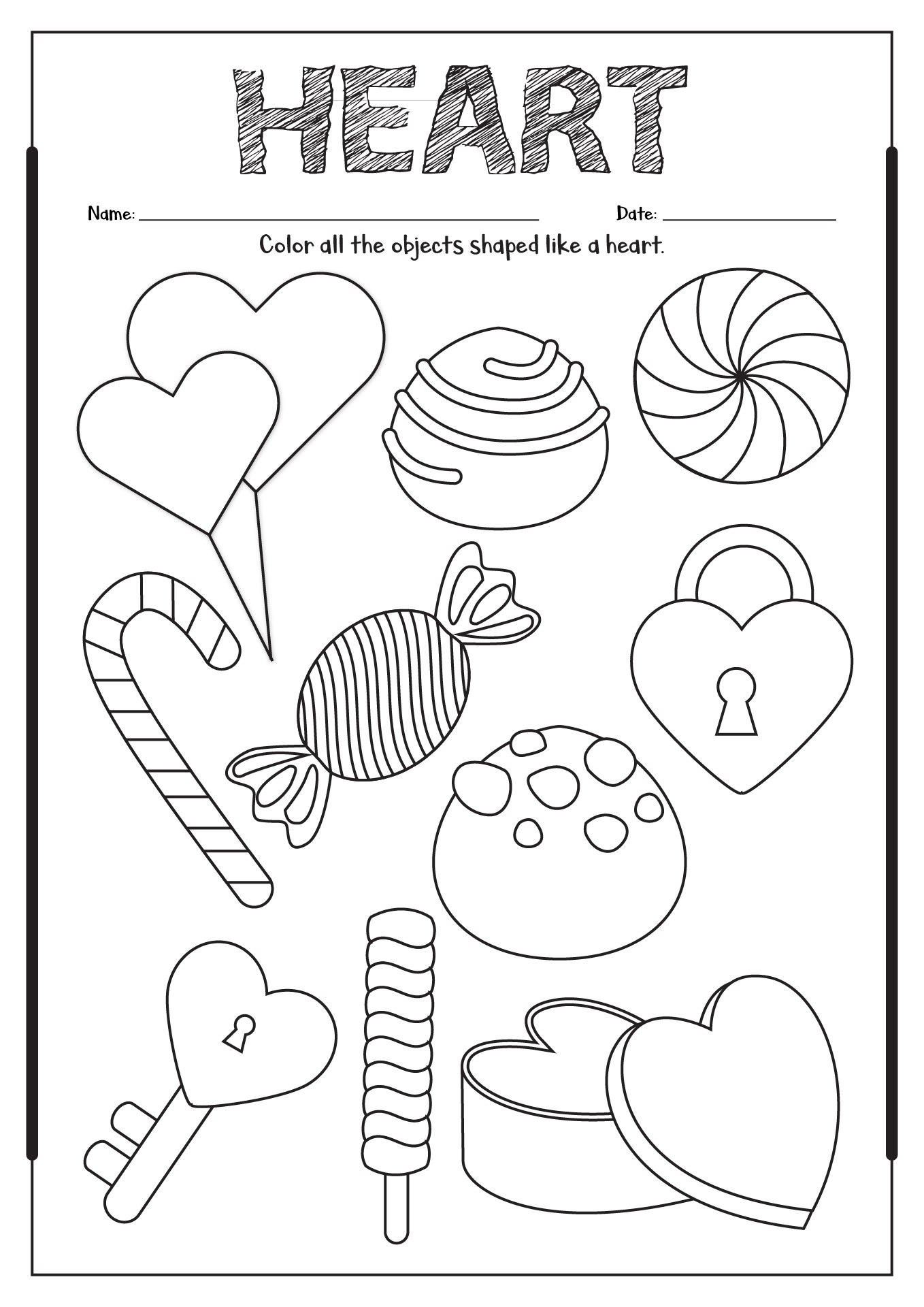 5 Best Images Of Color Pink Worksheets For Preschool Color Pink 