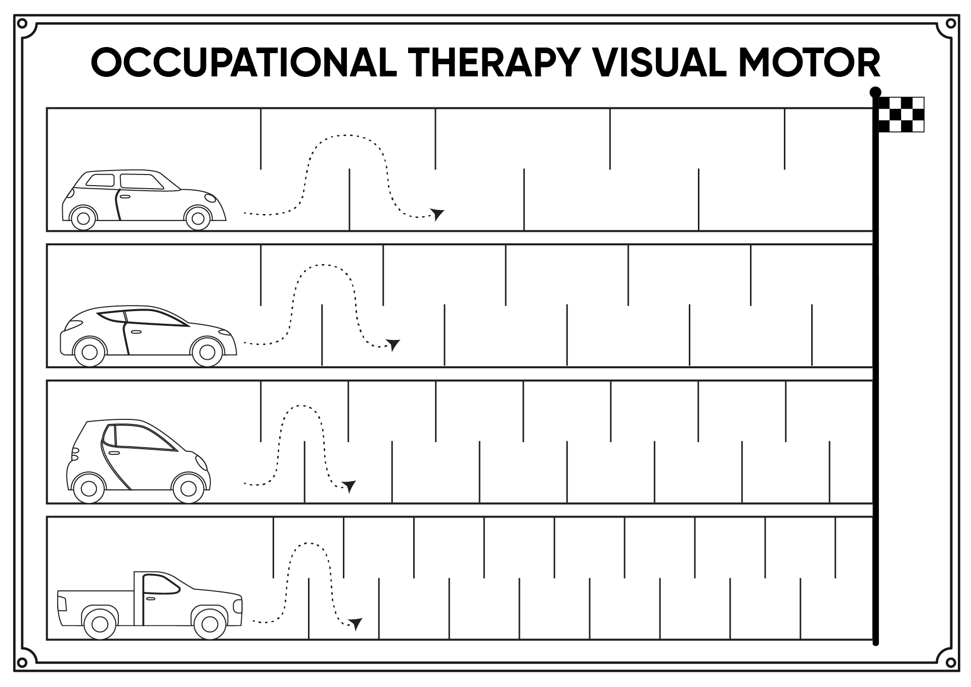 Occupational Therapy Visual Perception Worksheets