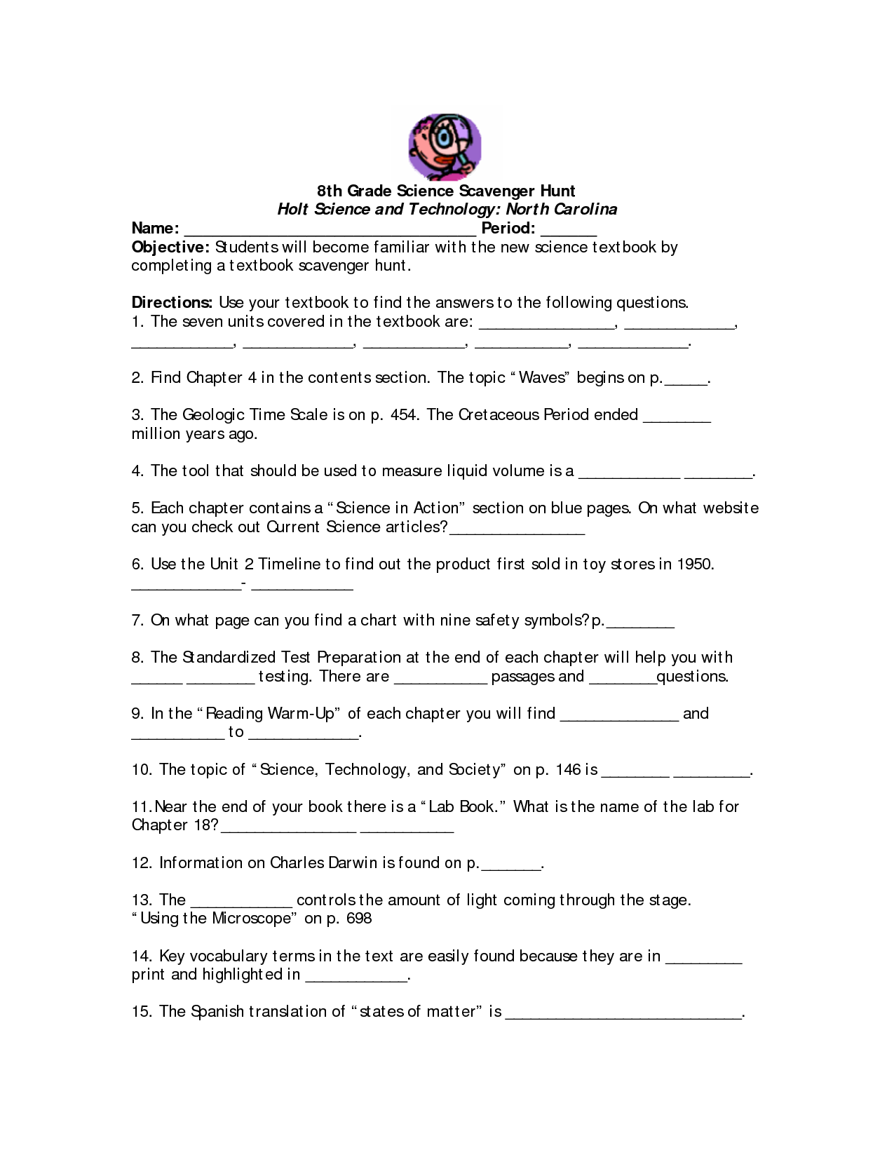 16 Best Images of Holt Physical Science Worksheets - 8th Grade Physical ... 16 Best Images of Holt Physical Science Worksheets - 8th Grade Physical ...