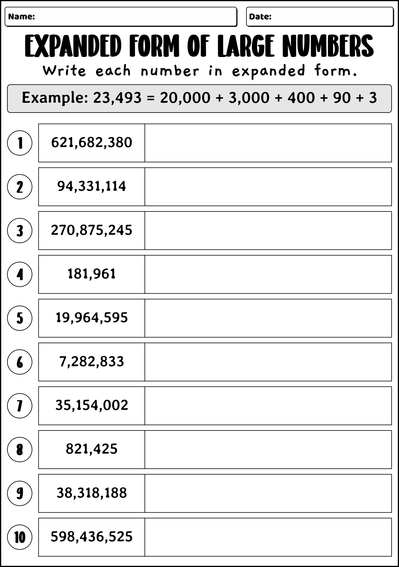 10 Best Images Of Decimal Place Value Expanded Form Worksheets 3rd 10 Best Images Of Decimal Place Value Expanded Form Worksheets 3rd