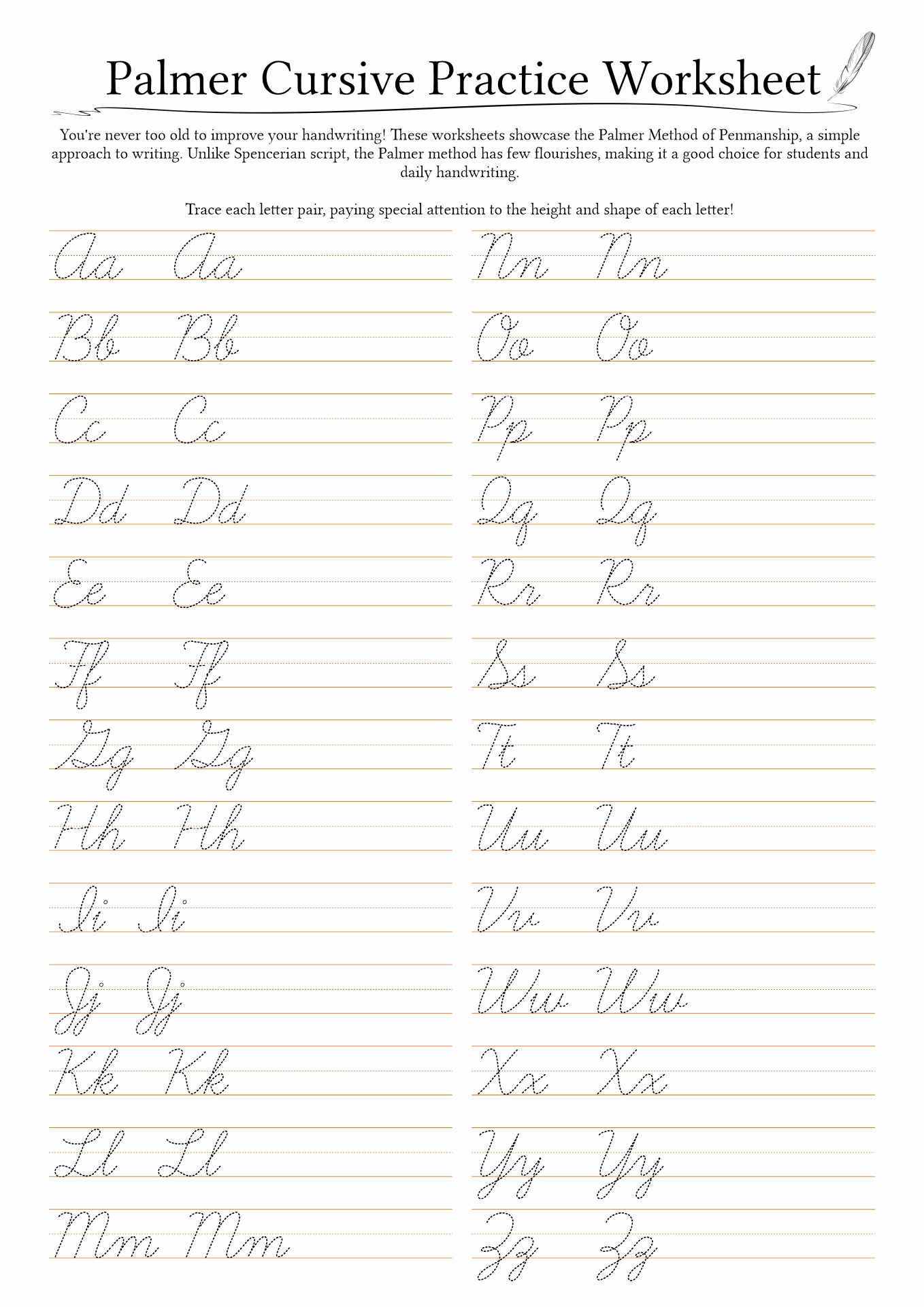 9 Best Images Of Palmer Cursive Worksheets Palmer Method Cursive 