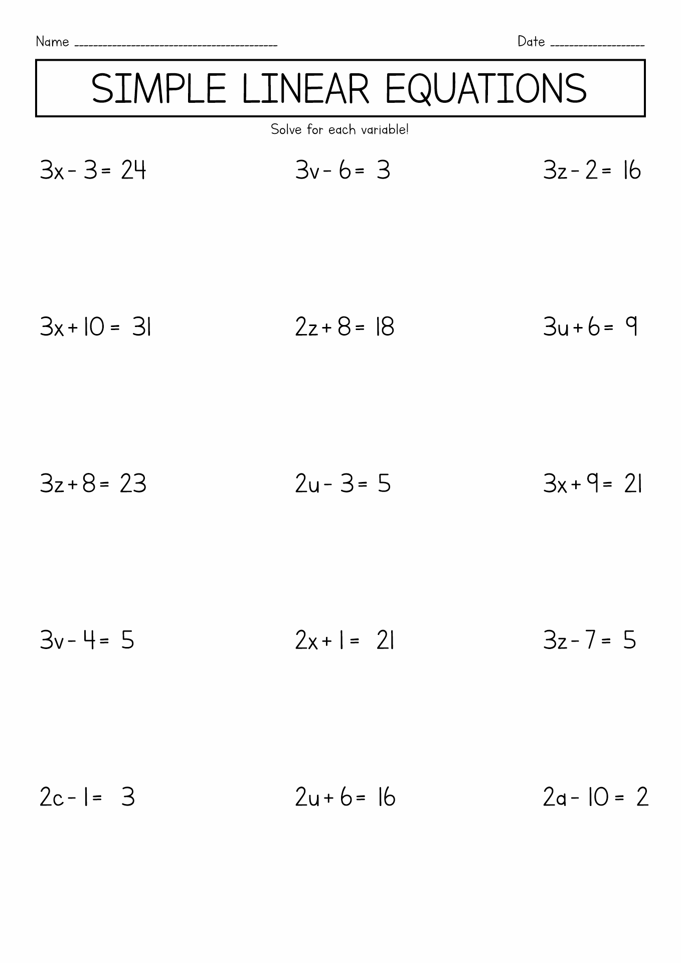 15 Pre Algebra 7th Grade Math Worksheets Free PDF At Worksheeto