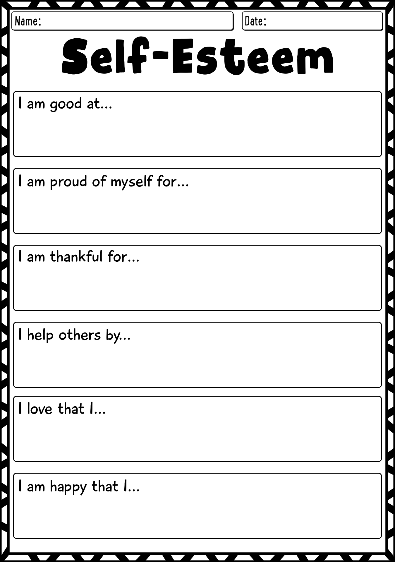 17 Positive Affirmation Worksheets For Teens Worksheeto 17 Positive Affirmation Worksheets For Teens Worksheeto
