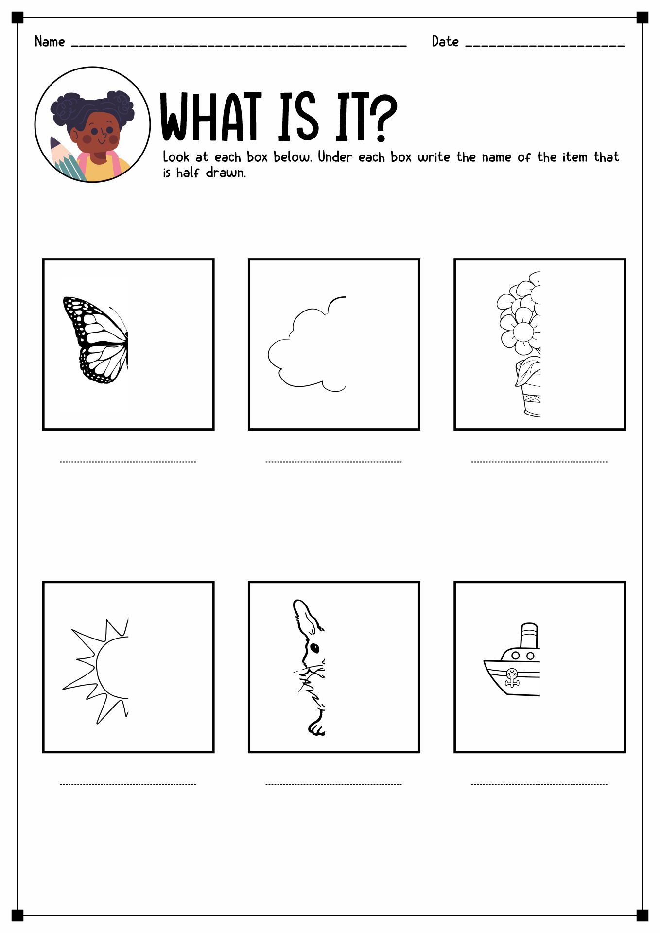 14 Visual Closure Worksheets Free Worksheeto