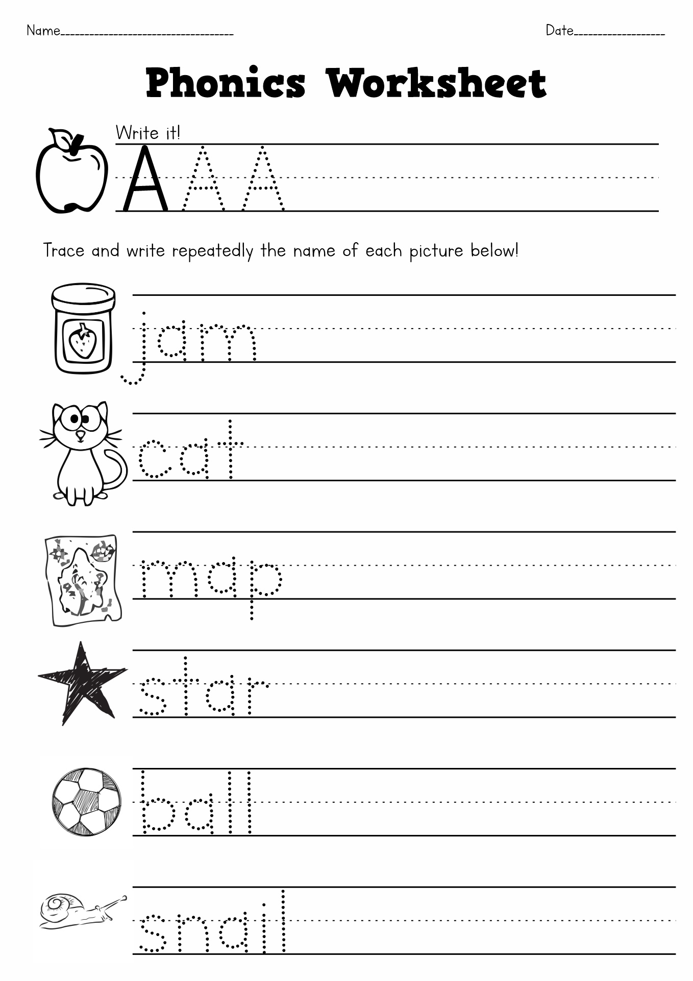 14 Free Printable Phonics Worksheets First Grade Free PDF At 14 Free Printable Phonics Worksheets First Grade Free PDF At