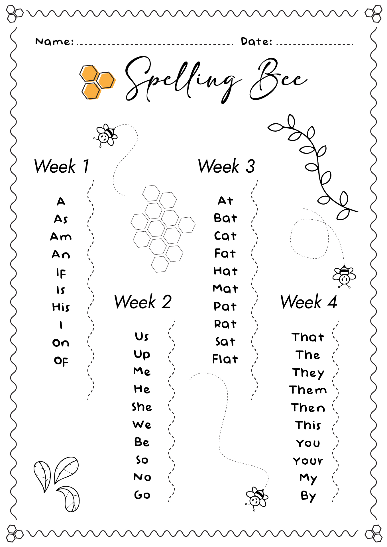 12 Bee Worksheets For First Graders Free PDF At Worksheeto