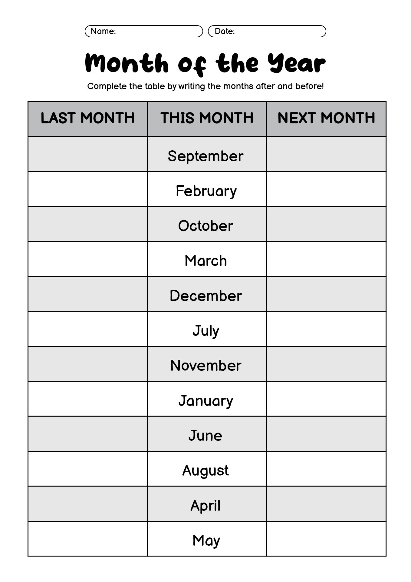 14 12 Month Timeline Worksheets 2nd Grade Worksheeto 14 12 Month Timeline Worksheets 2nd Grade Worksheeto