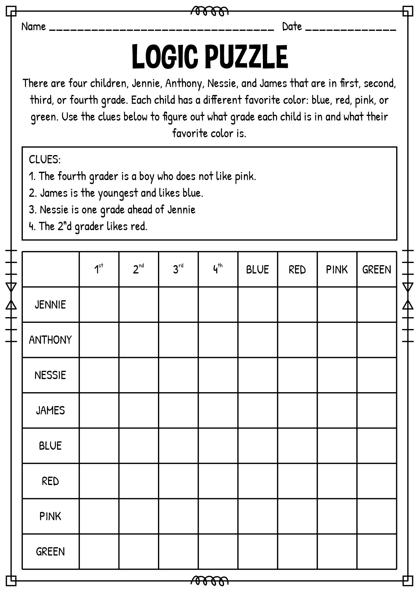 17 Logic Worksheets Preschool Worksheeto