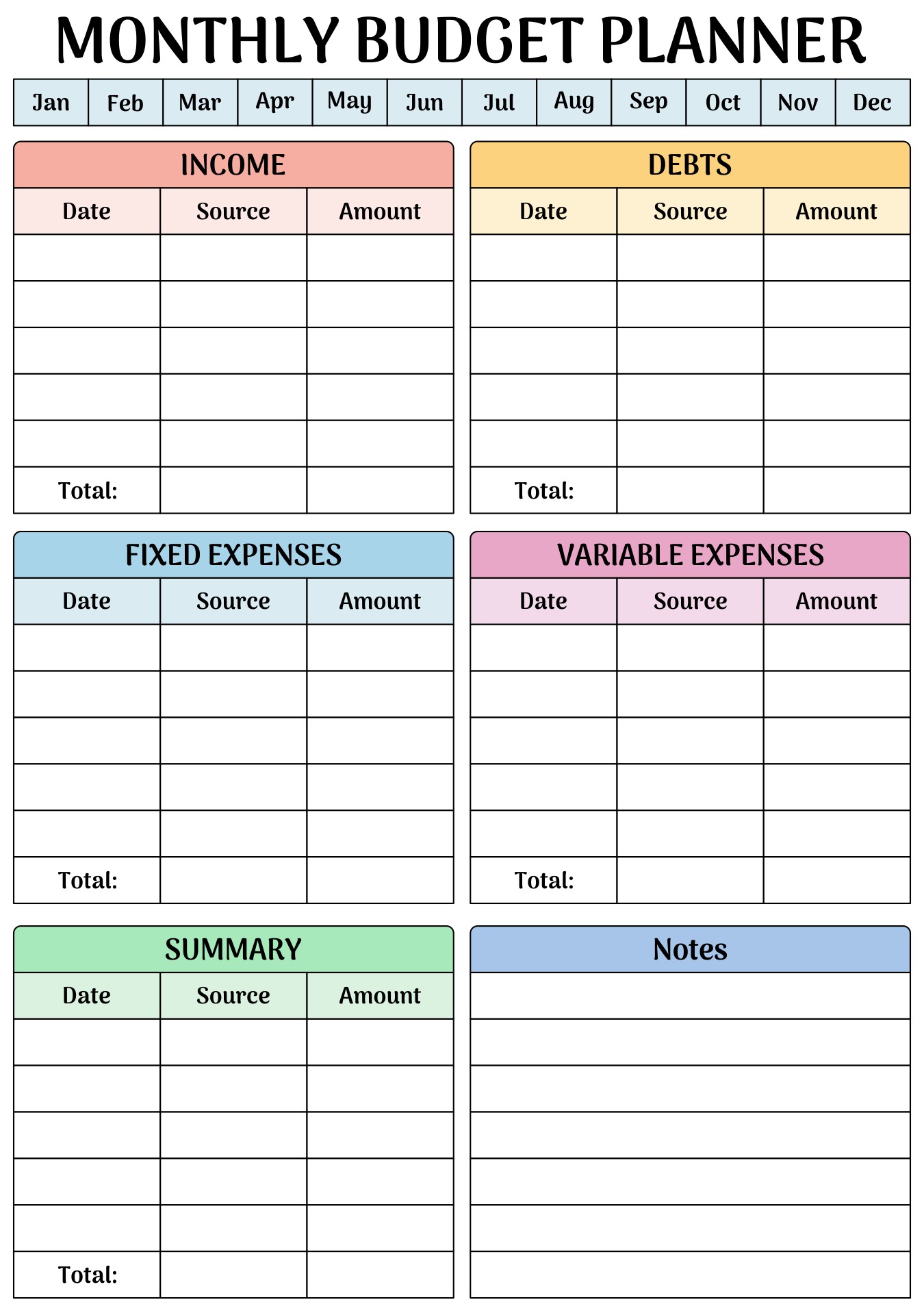 17 Free Income And Expense Worksheet Worksheeto