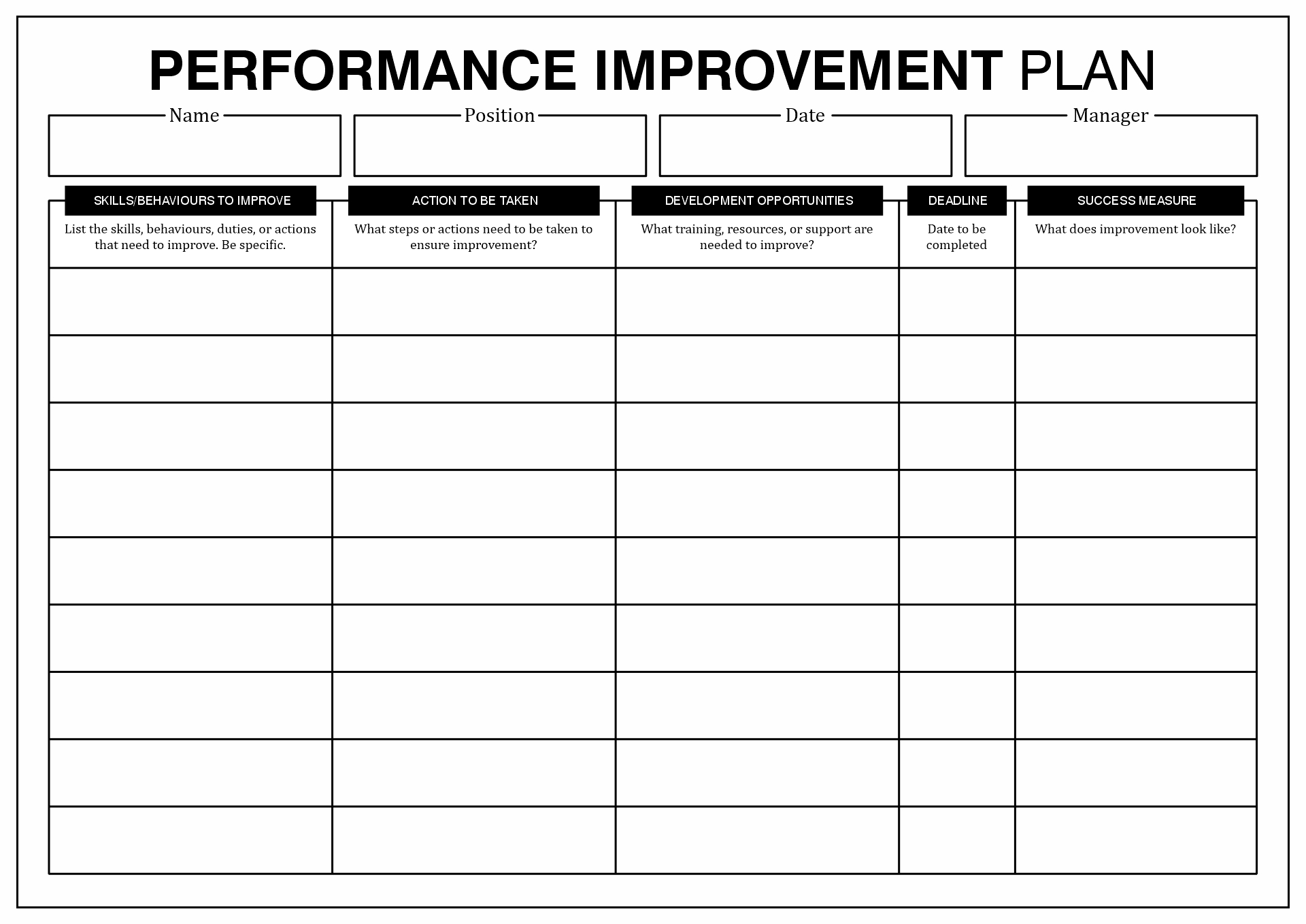15 Action Plan Worksheet Template Free PDF At Worksheeto