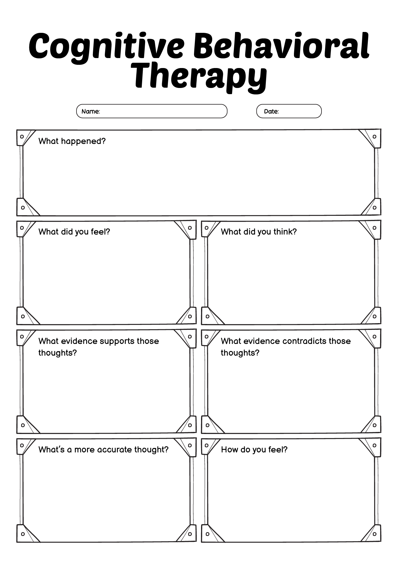 11 Changing Negative Behavior Worksheets Worksheeto