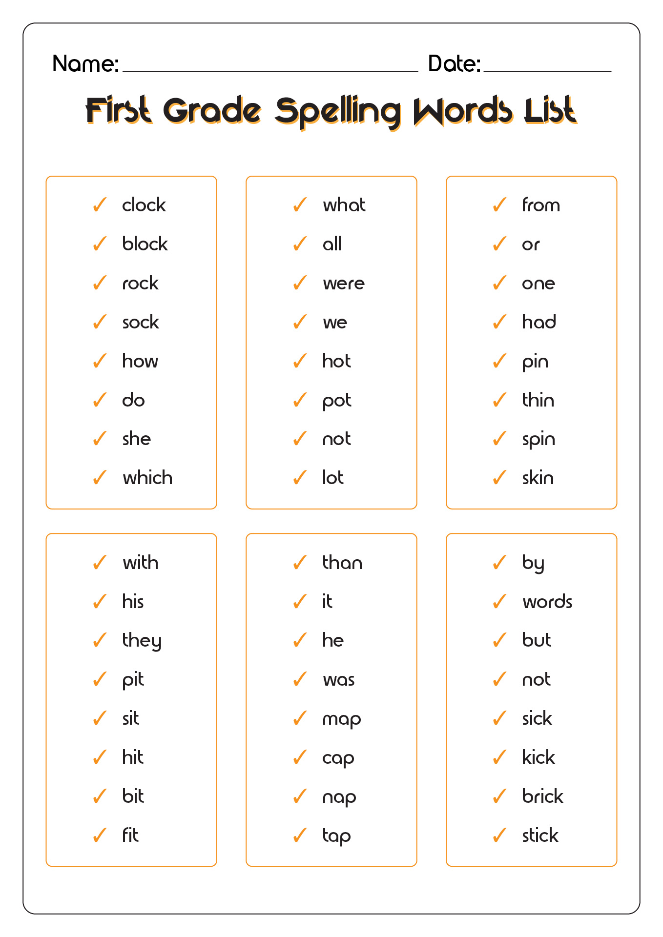 16 Spelling List Worksheets Worksheeto 16 Spelling List Worksheets Worksheeto
