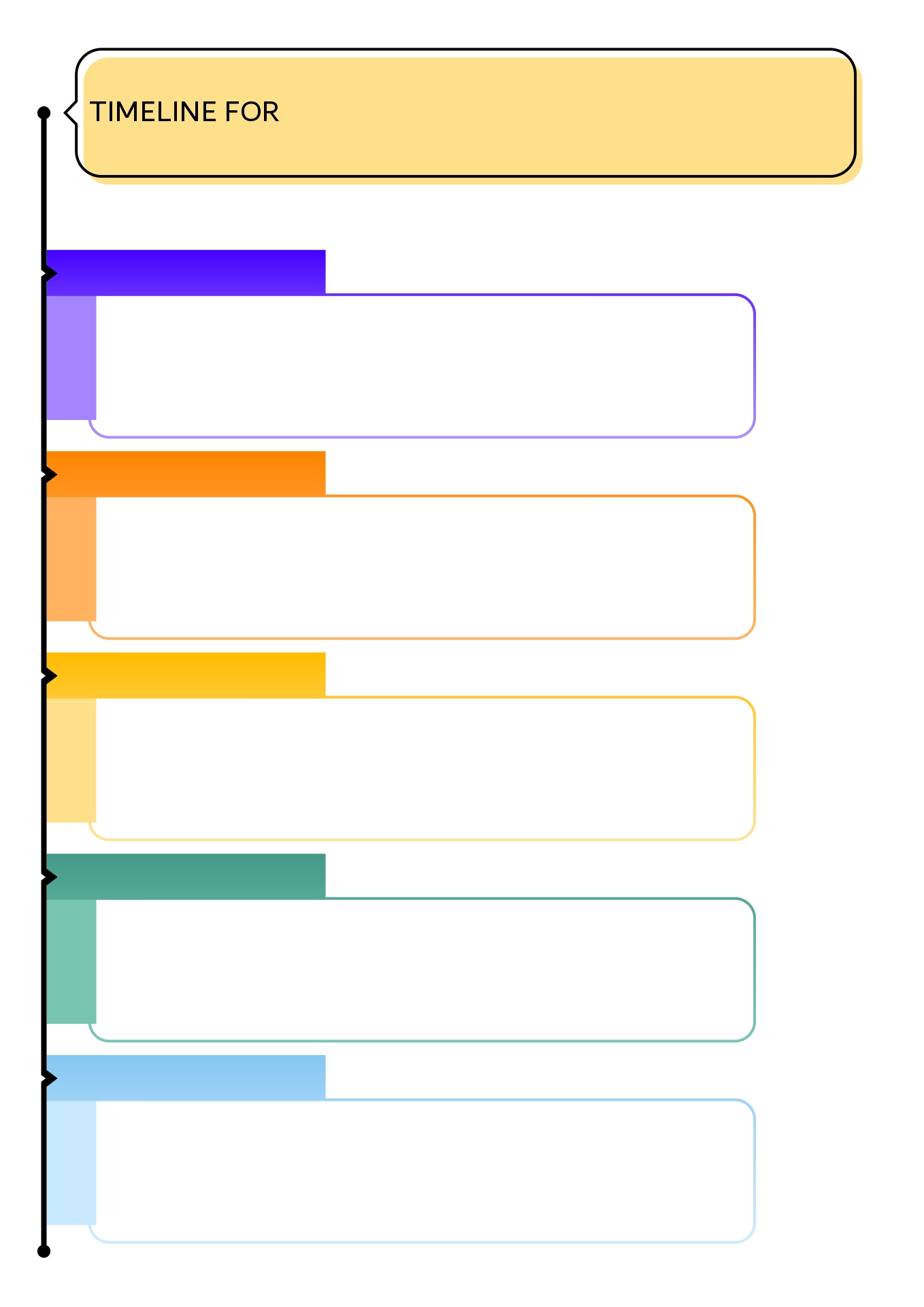 17 Blank Printable Timeline Worksheets Worksheeto