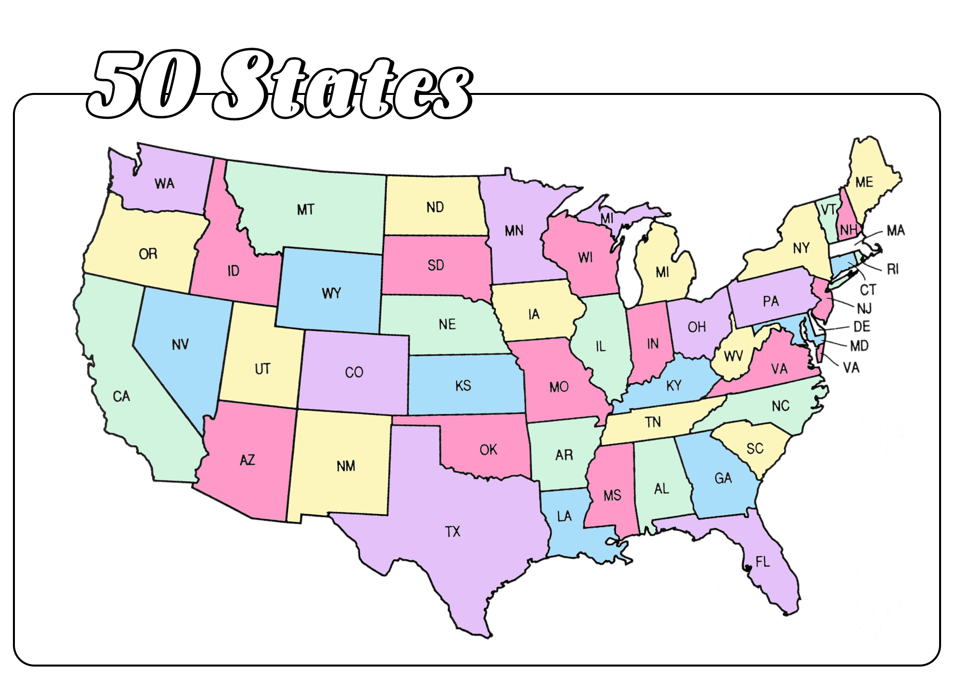 12 State Abbreviations Worksheet Printable Free PDF At Worksheeto