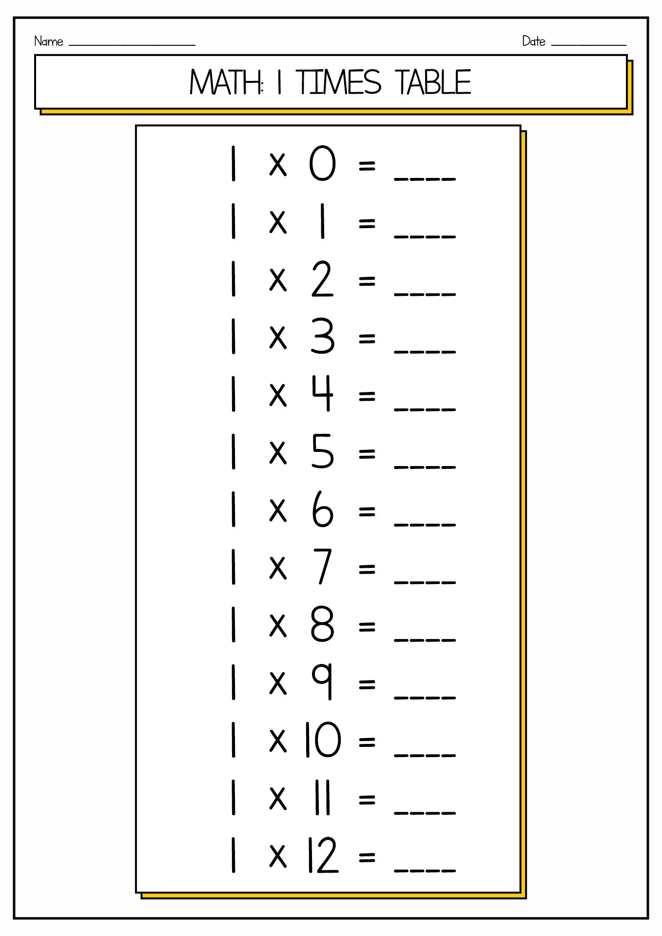 12 Multiplication Worksheets 1 12 Free PDF At Worksheeto 12 Multiplication Worksheets 1 12 Free PDF At Worksheeto