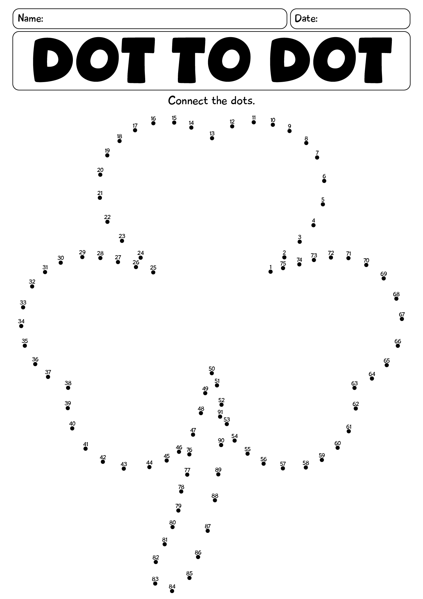 11 St. Patrick's Day Connect The Dots Worksheet - Free PDF at ...