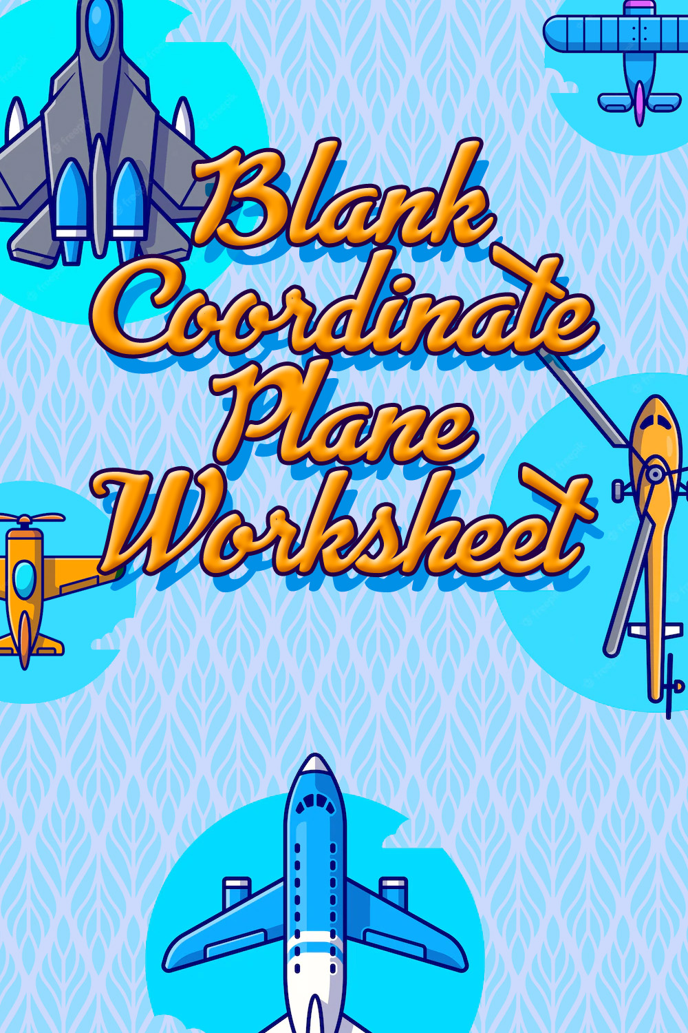 8 Blank Coordinate Plane Worksheets Worksheeto