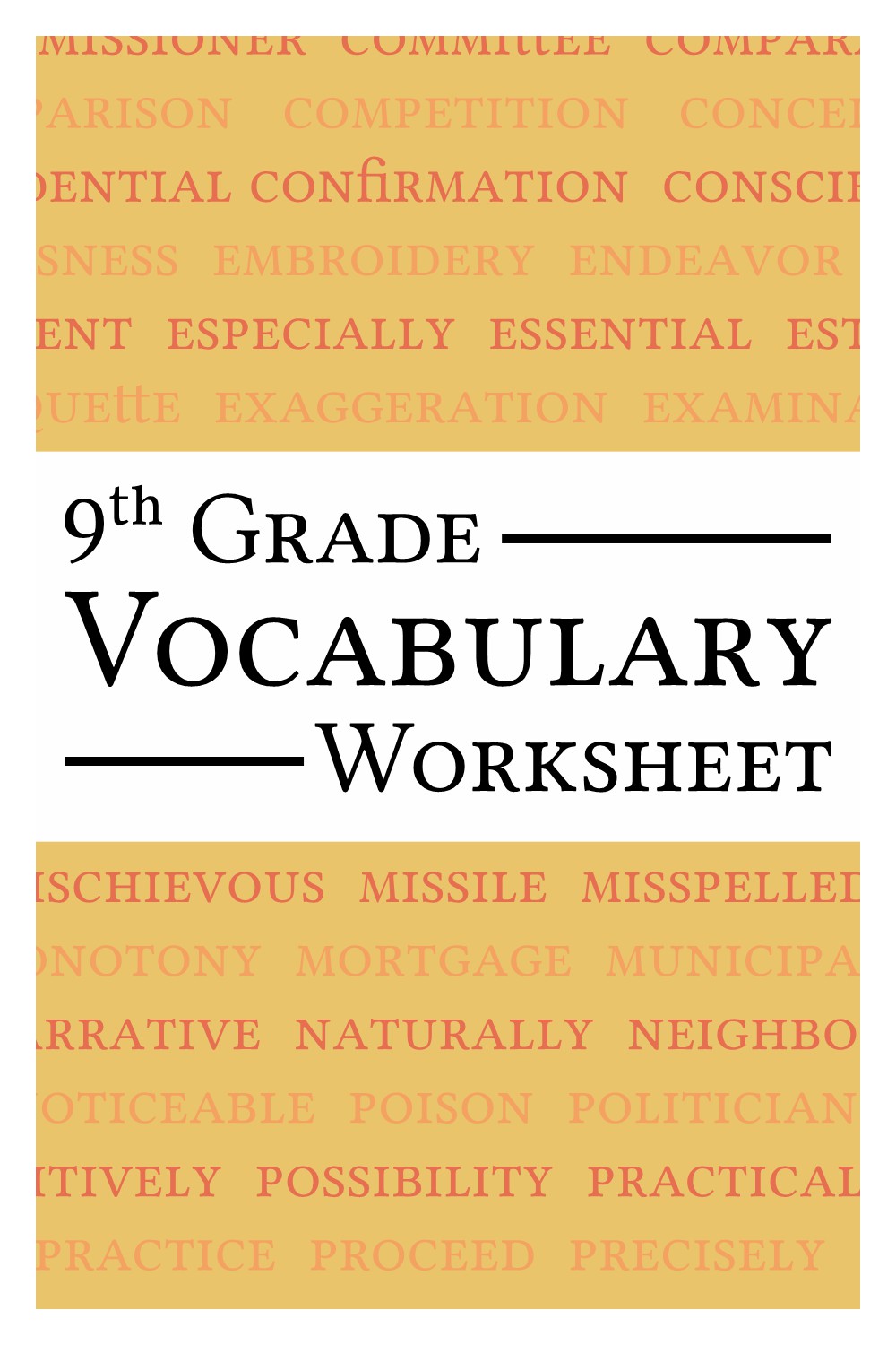 17 9th Grade Vocabulary Worksheets Free PDF At Worksheeto 17 9th Grade Vocabulary Worksheets Free PDF At Worksheeto