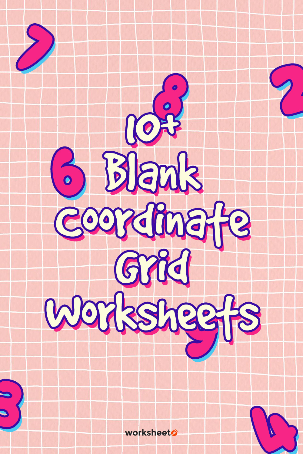13 Blank Coordinate Grid Worksheets Worksheeto
