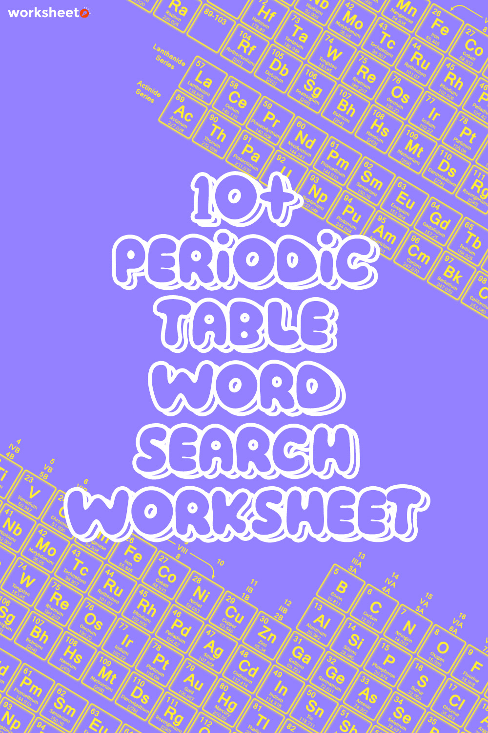 10 Periodic Table Word Search Worksheet Free PDF At Worksheeto 10 Periodic Table Word Search Worksheet Free PDF At Worksheeto
