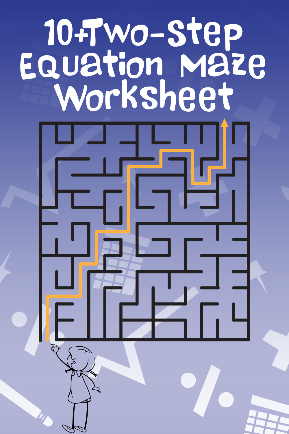 16 Two Step Equation Maze Worksheet Free PDF At Worksheeto
